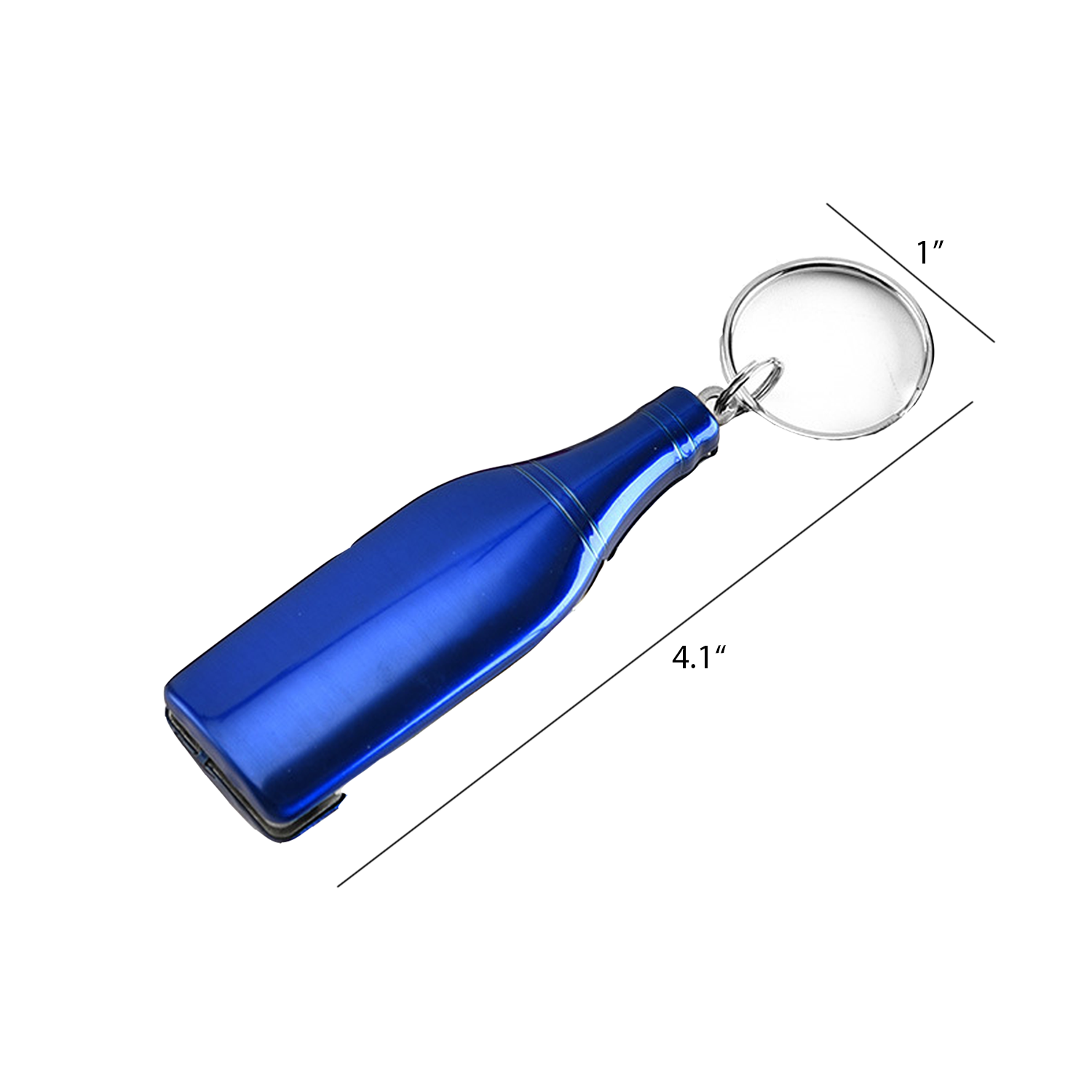 4 in 1 Stainless Steel Bottle Shape Multi Function Key Chain ...