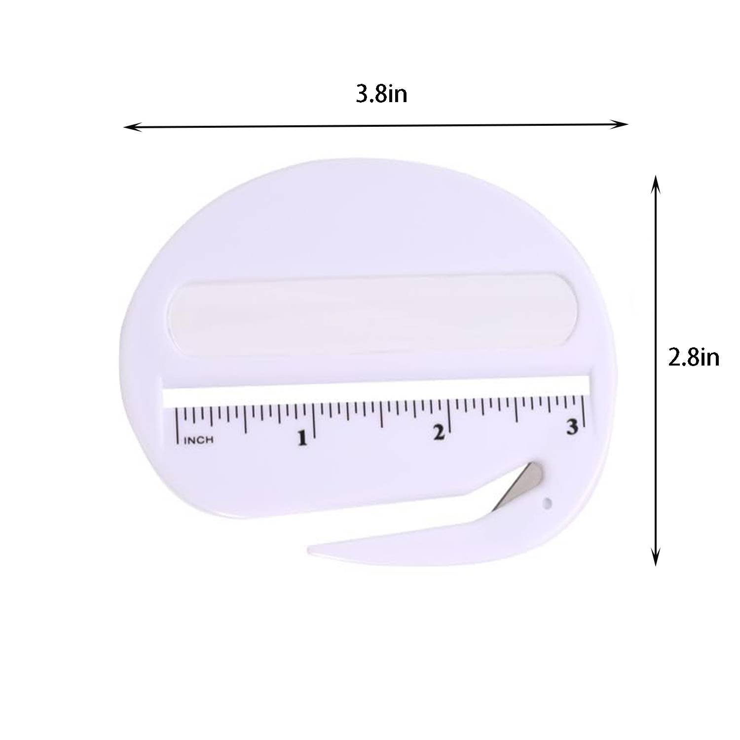 3 in 1 Plastic Ruler Magnifier Letter Opener – AJFashionGroup